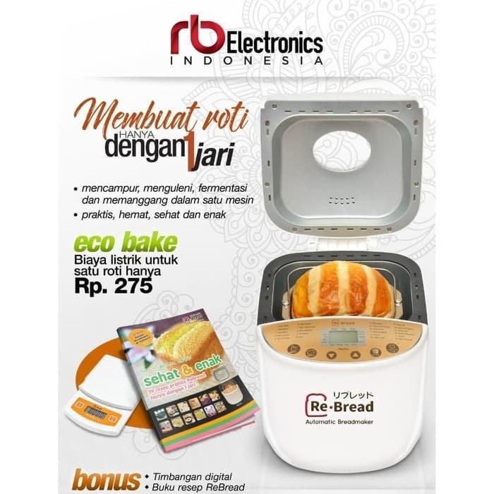Re-Bread RB250 Gold /Breadmaker - Mesin Pembuat Roti Otomati - Shop ...