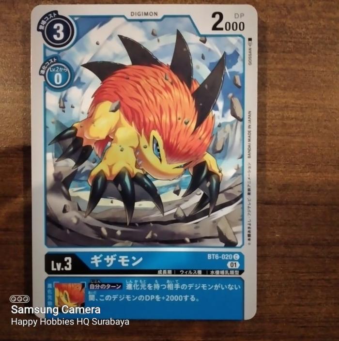 Jual Digimon Card Game Gizamon (BT6-020)Double Diamond - Kota Surabaya ...