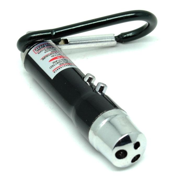 Laser Pointer 3 in 1 + 1mw 650nm + Flashlight & UV - Black - Shop ...