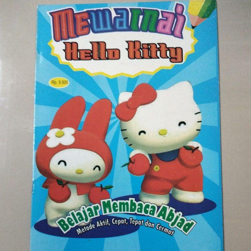 Buku Mewarnai Anak PAUD dan TK Serial Hello Kitty - Shop | Tokopedia