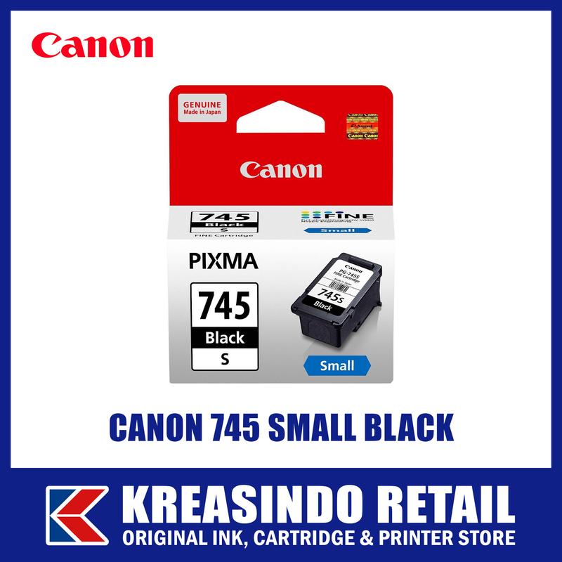Canon 745 Small Black (PG-745S) Cartridge / Tinta Original - Shop ...