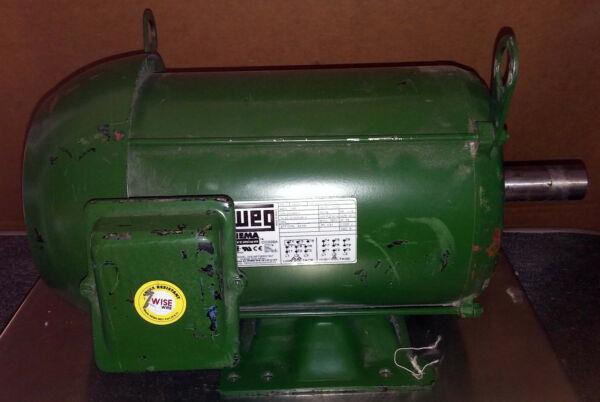 Jual 1 NEW WEG NEMA PREMIUM CC029A INVERTER DUTY MOTOR 5HP 3PH - Kota ...