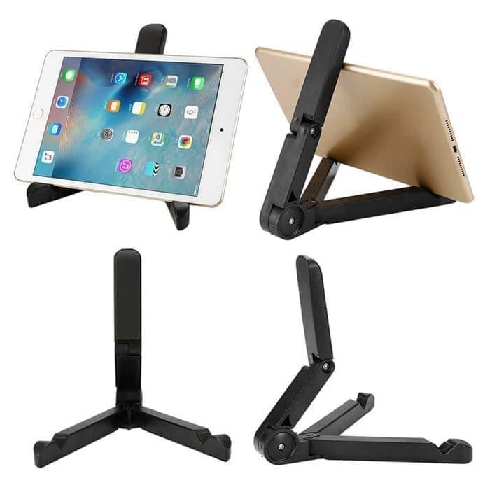 STAND HOLDER UNIVERSAL FOLDING PORTABLE STAND FOR TABLET IPAD TAB ACC ...