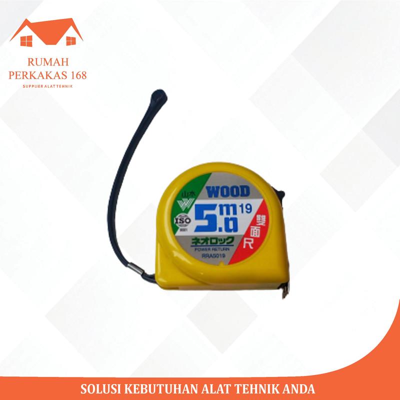 WOOD METERAN 5M - Shop | Tokopedia