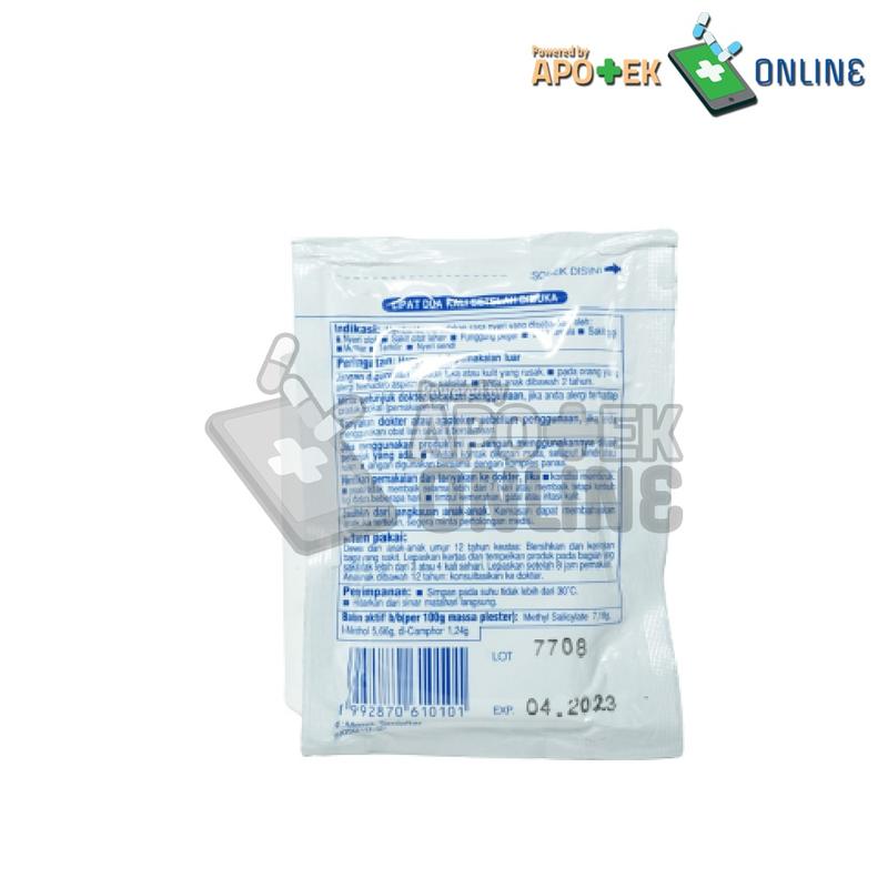 KOYO SALONPAS SUPER BIRU 1 SACHET 20 LEMBAR - Shop | Tokopedia