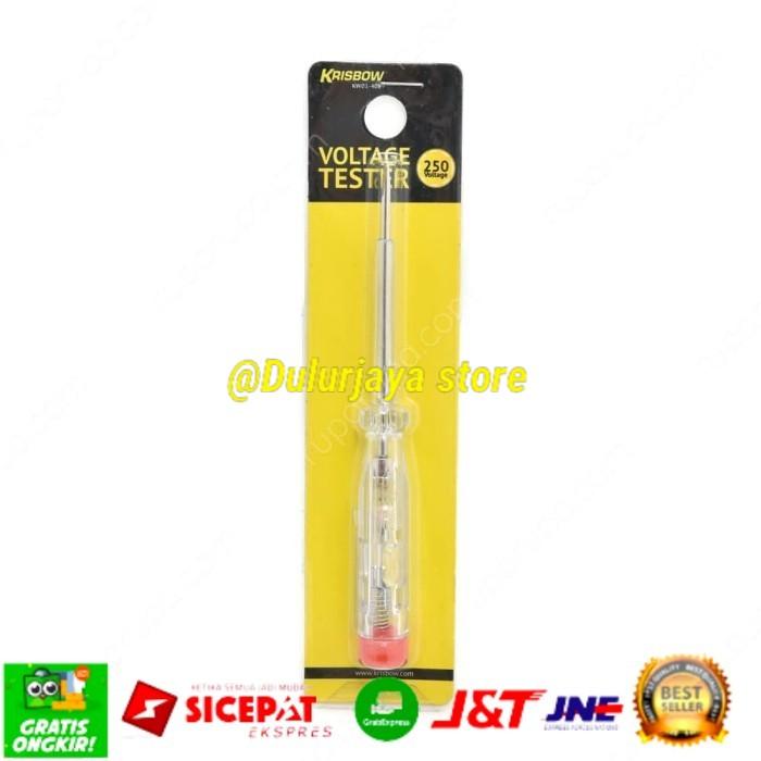 Krisbow TEST PEN / TESPEN / Krisbow Obeng Tespen Listrik Cek - Shop ...