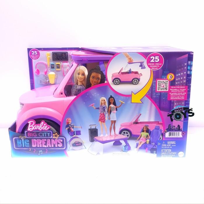 Barbie Big City Big Dreams Transforming Vehicle Playset Mattel - Shop ...