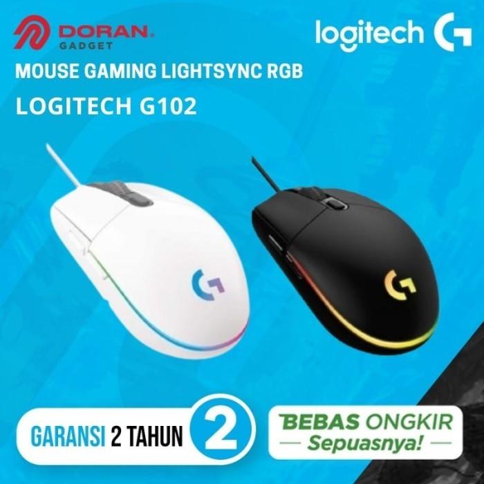 Jual Mouse Gaming Logitech G102 Lightsync RGB 6 Button - Garansi 2th ...