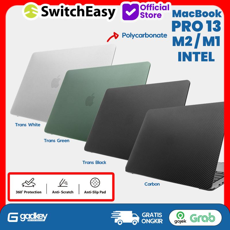Case Macbook Pro 13 M2 M1 Intel 2022-2016 SwitchEasy Touch Hard Casing ...