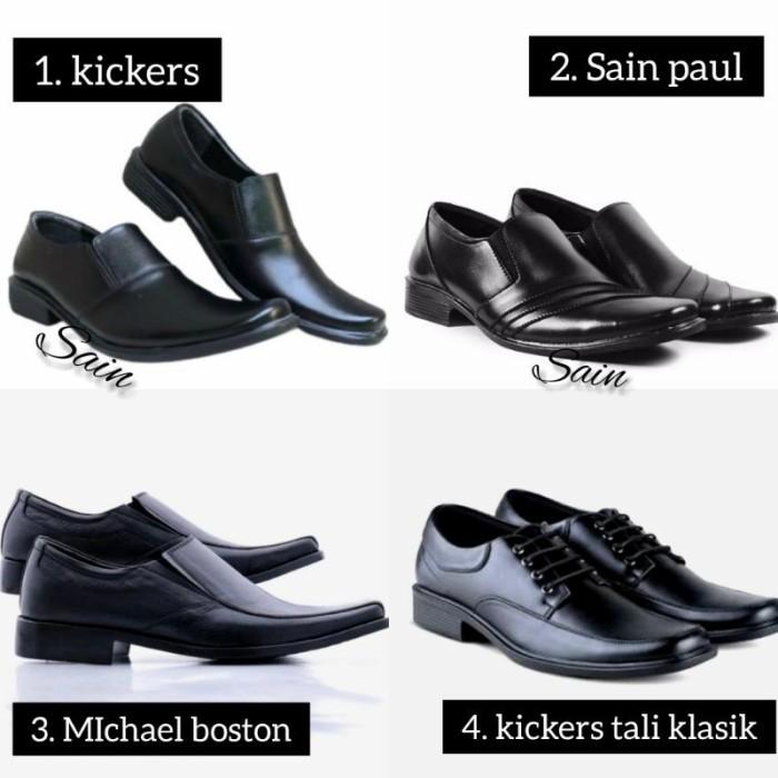 Sepatu Pentofel Pria Hitam - Shop | Tokopedia