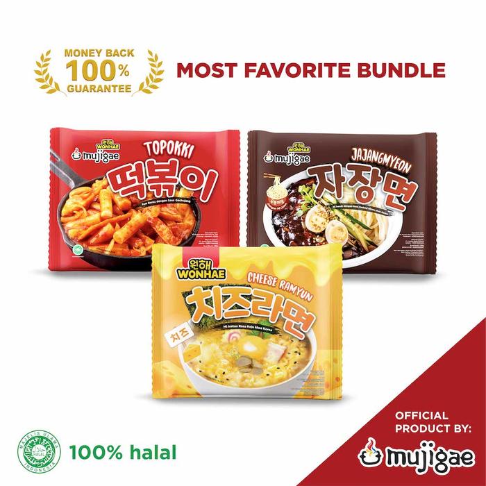 Jual Most Favorite Mujigae by Wonhae Cheese Ramyun, Topokki dan ...
