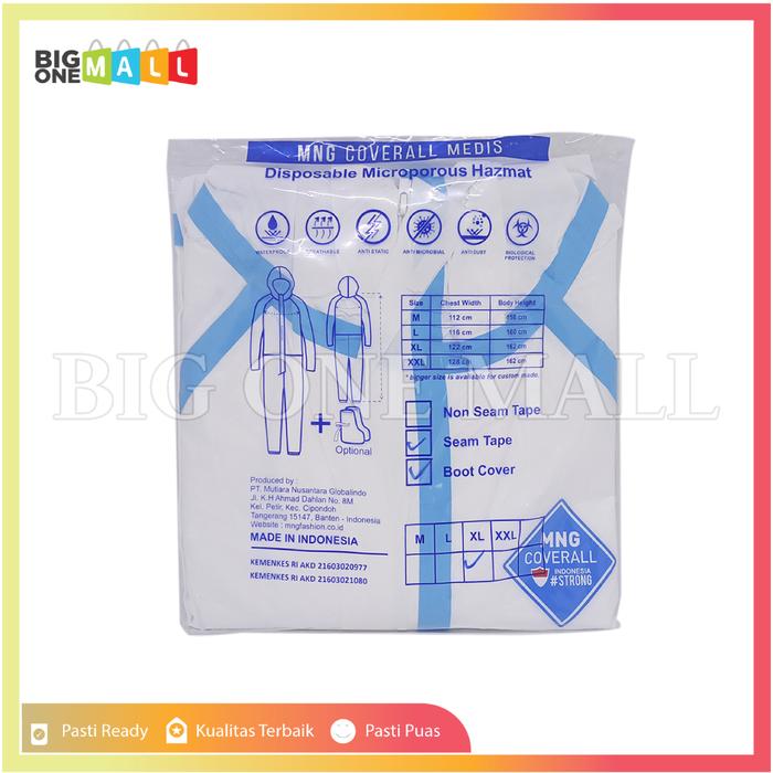 Jual APD PVC Alat Pelindung Diri Waterproof, Disposable Microporous ...
