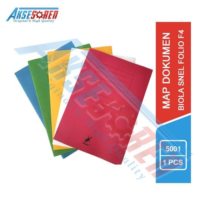 Jual Map Biola Snel Folio F4 [5001] / Stopmap Kertas Dokumen Premium ...