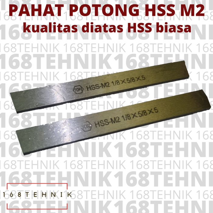 Jual PISAU BUBUT / PAHAT BUBUT 1/8X5/8X5 / PAHAT POTONG HSS M2 CUT OFF ...