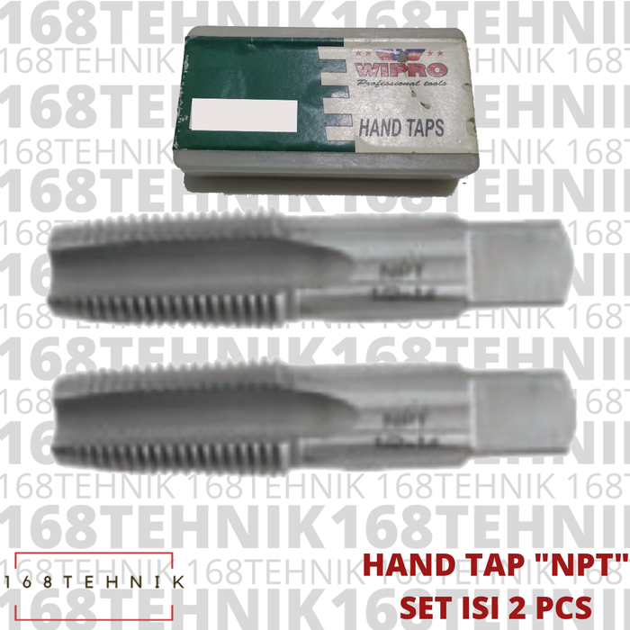 Jual HANDTAP 1/4X18 NPT - HAND TAP PIPA 1/4 INCH X 18 NPT - TAP NEPEL ...