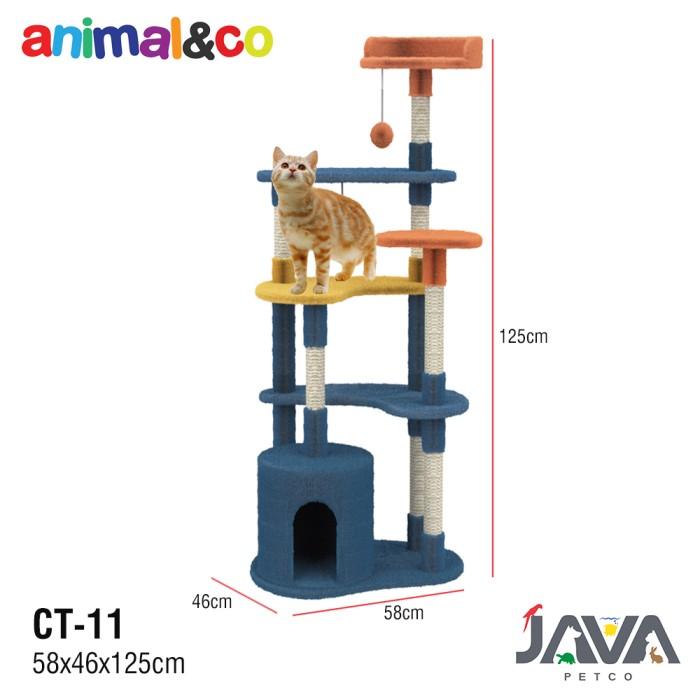AnimalnCo Cat Condo Cat Tree Import Rumah Kucing Tingkat CT-11 - Shop ...