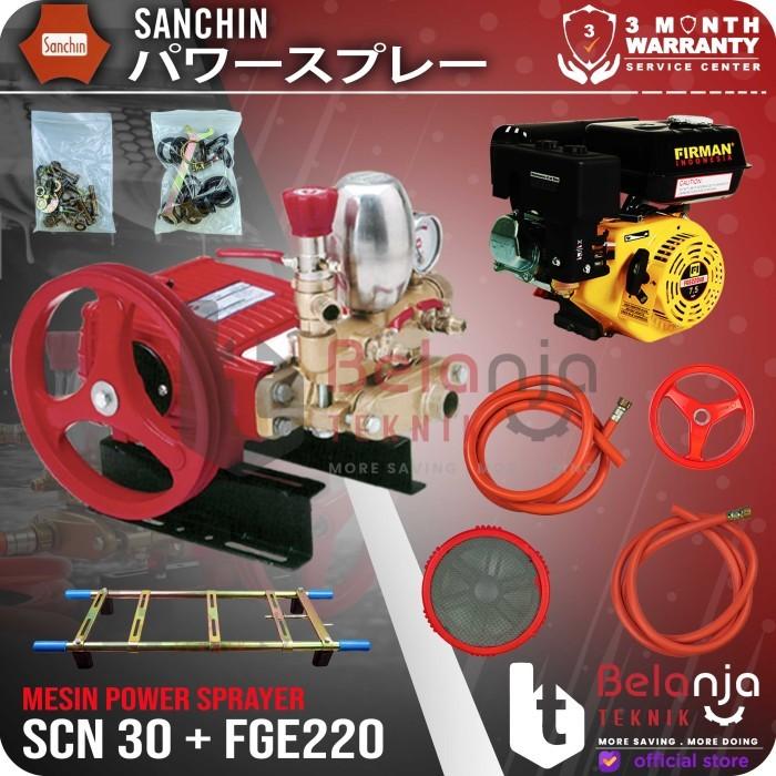 SANCHIN Power Sprayer SCN 30 Steam + Engine Firman SFE 200 F - Shop ...