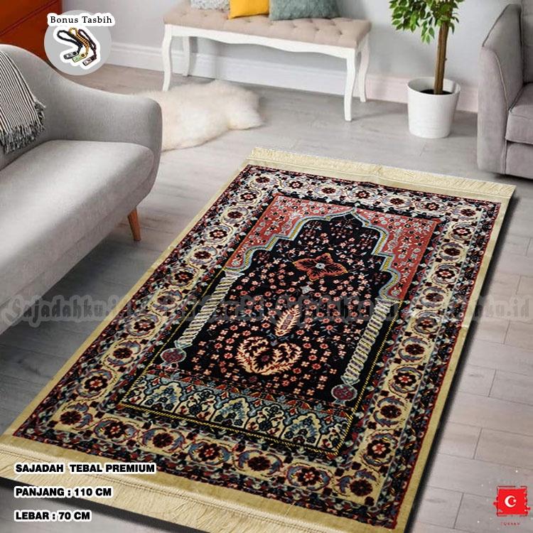 Sajadah Turki Turkey Dewasa Bulu Tebal 70x110 cm Premium wangi Terbaru ...