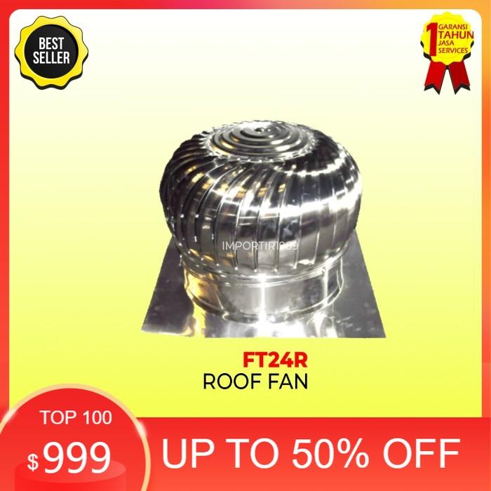 Jual Turbine Ventilasi Blower Atap Rumah Pabrik 24 Inch Roof Fan (RT ...