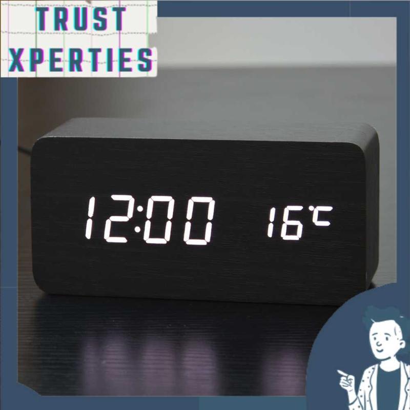 Trust Jam meja digital LED desk clock smart clock high build - Shop ...
