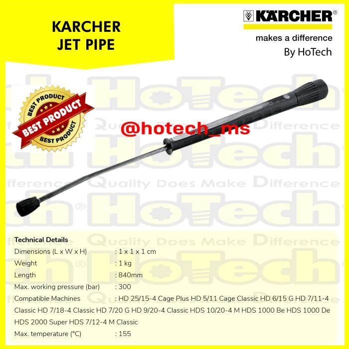 Jual Karcher Jet Pipe Spray Lance|Rotatable For Pressure Cleaner| 840 ...