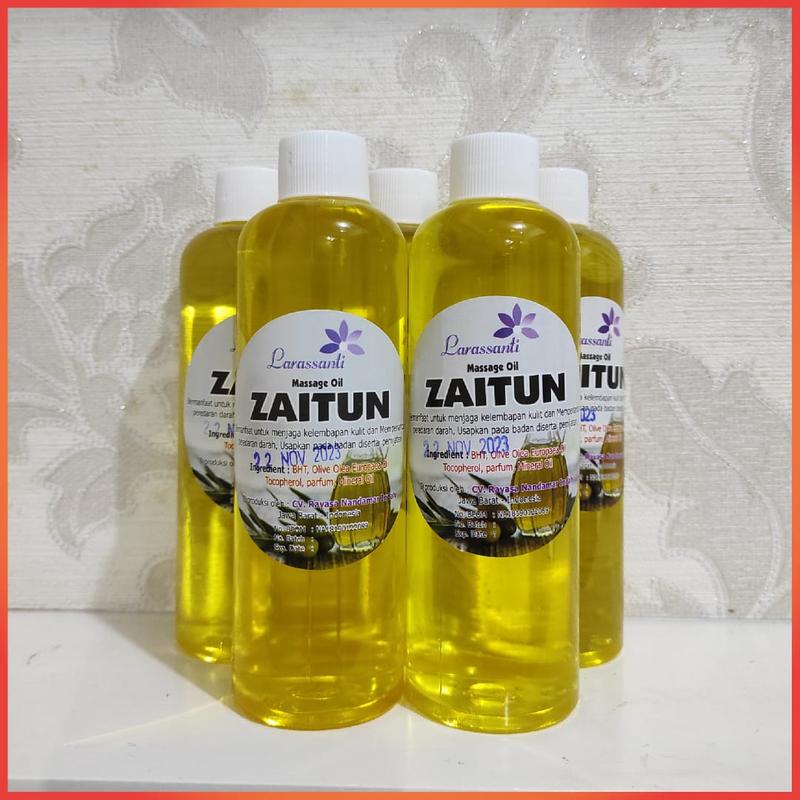 Minyak Zaitun Message Oil Larasanti 250ml Kuning / Zaitun Massage Oil ...