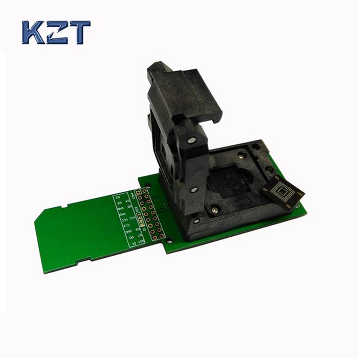 Jual Emmc Socket Emmc153 Emmc169 Chip Reader Clamshell Structure ...