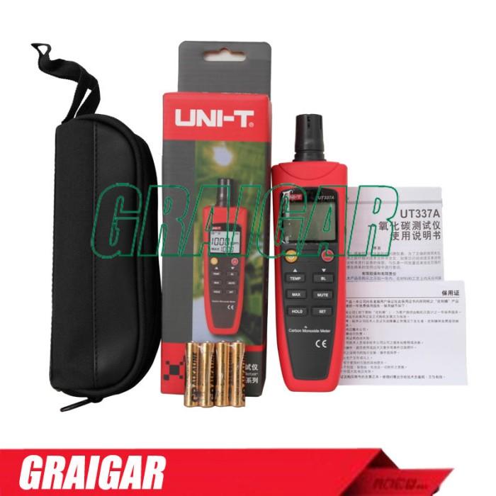 Jual Gas Analyzer Sound/Light Alarm Detector Carbon Monoxide Meter UNI ...
