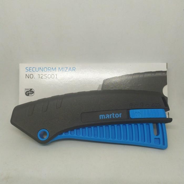 Jual MARTOR 125001 Pisau Cutter Otomatis Safety Knife SECUNORM MIZAR ...