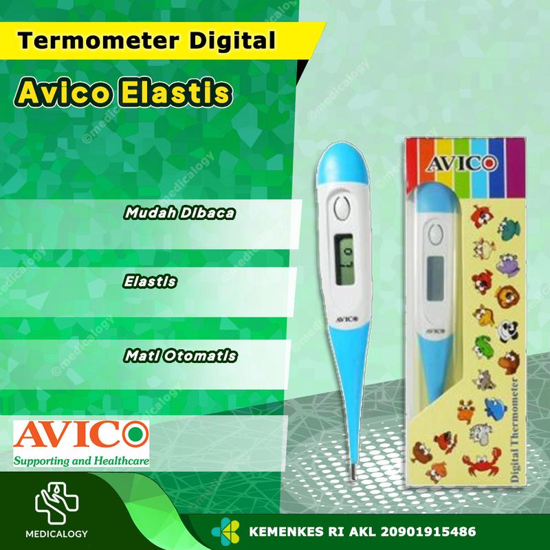 Termometer Digita Avico Termometer Digital Flexible Avico Thermometer ...