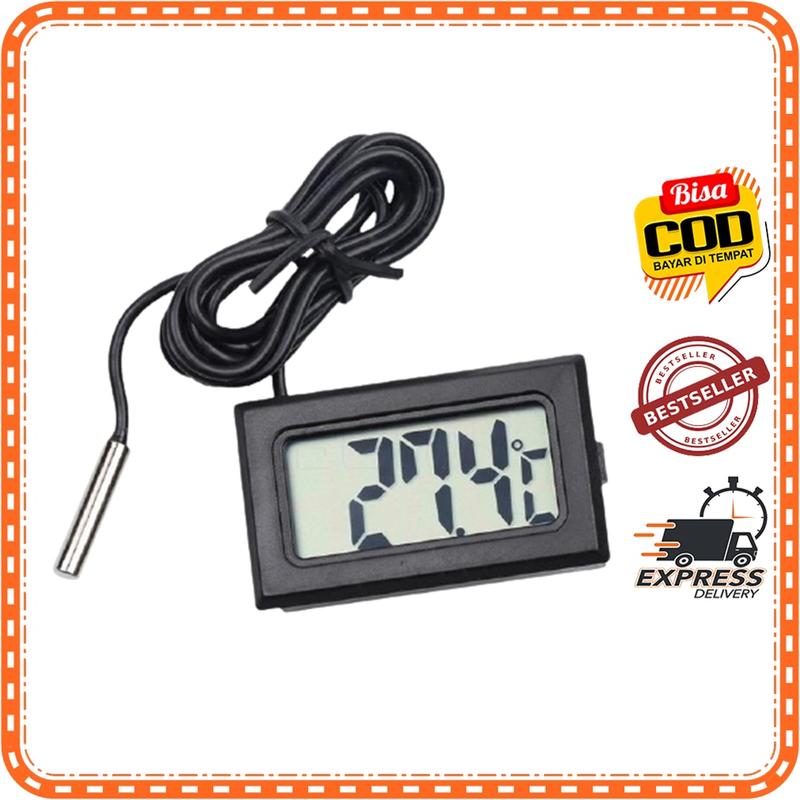Termometer Air Ikan Aquarium Aquascape Outdoor Mini Thermometer - Shop ...