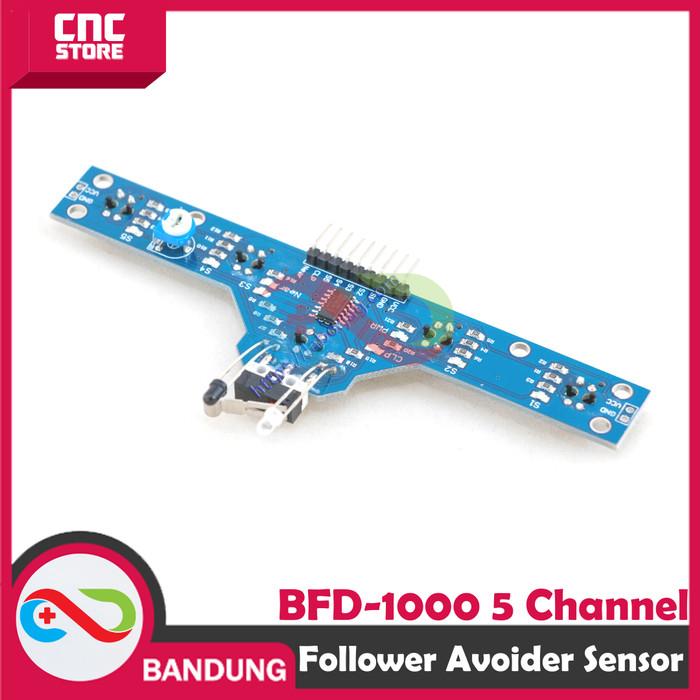 BFD-1000 5 CHANNEL INFRARED TRACING ROBOT LINE FOLLOWER AVOIDER - Shop ...