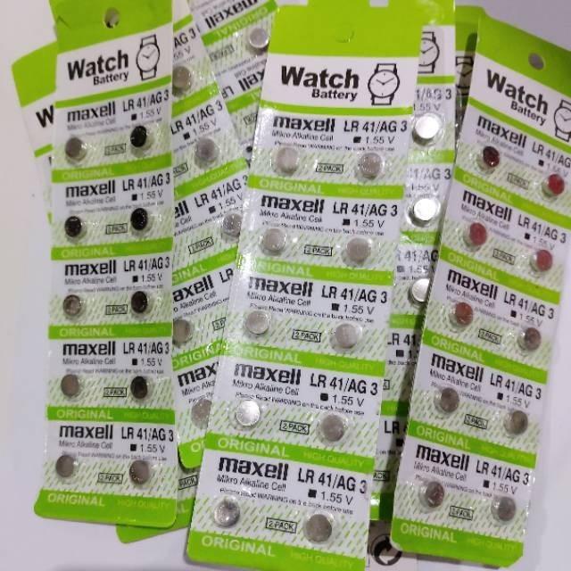 murah Baterai Jam Murah Baterai Maxellbaterai Lr41 /ag 3 / Sr 41 / L73 ...