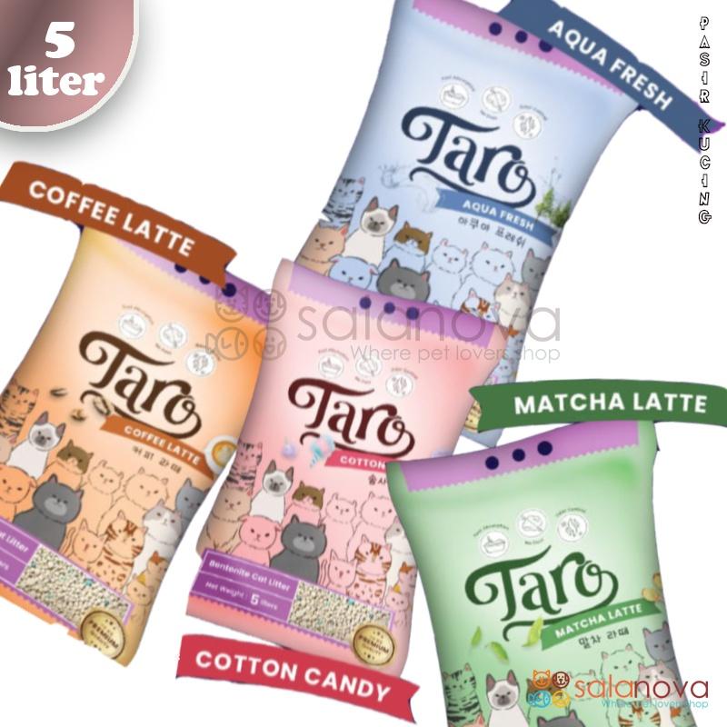 Taro 5 Liter Pasir Kucing Gumpal Wangi Bentonite - Shop | Tokopedia