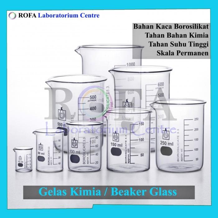 Jual Gelas Kimia / Beaker Glass / Gelas Piala / Gelas Beaker / Gelas ...