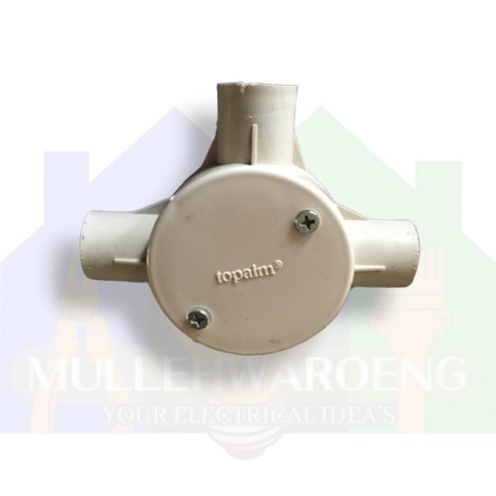 Jual TDUS PIPA PVC T DUS TOPAIM T DOS CABANG 3 SAMBUNGAN PIPA 3 ARAH 20 ...