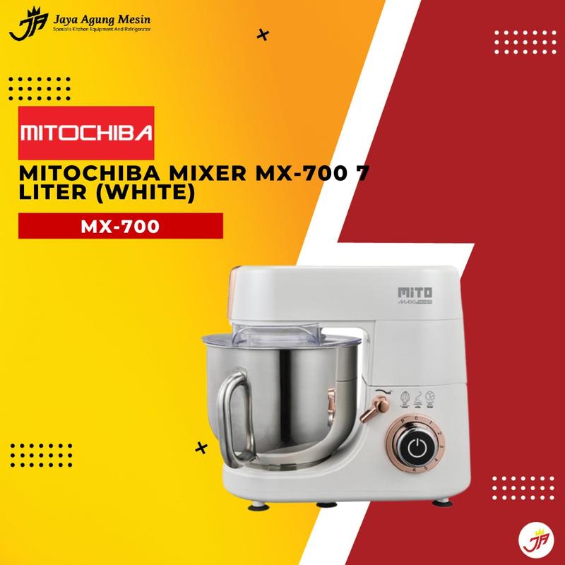 MITO Stand Mixer MX700 Pengaduk Adonan Kue 7L Maxi Mixer - Putih - Shop ...