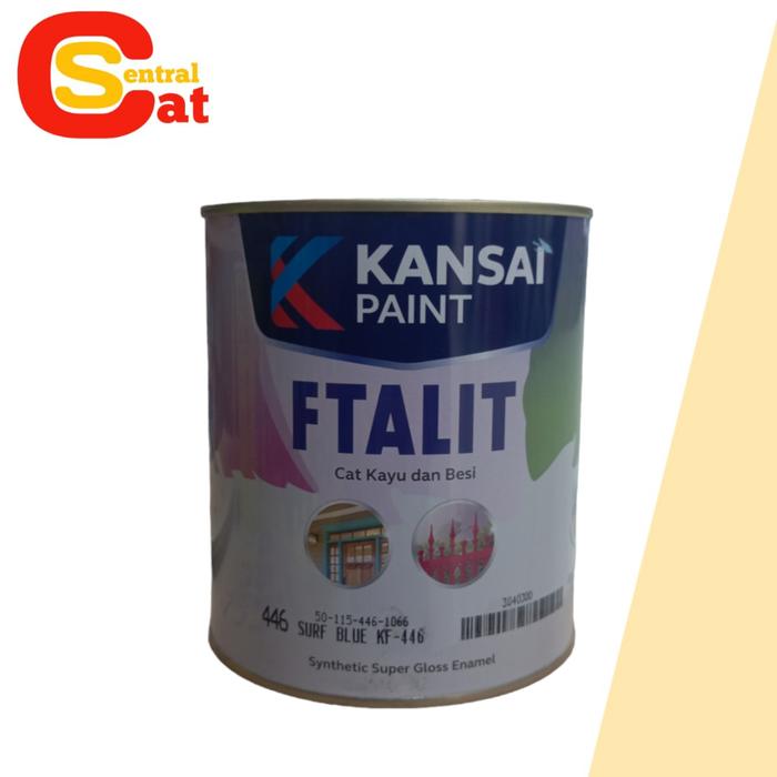 Jual Cat Minyak Ftalit Kansai 1Kg Ftalit Cat Kayu Besi - RYAN GREY ...