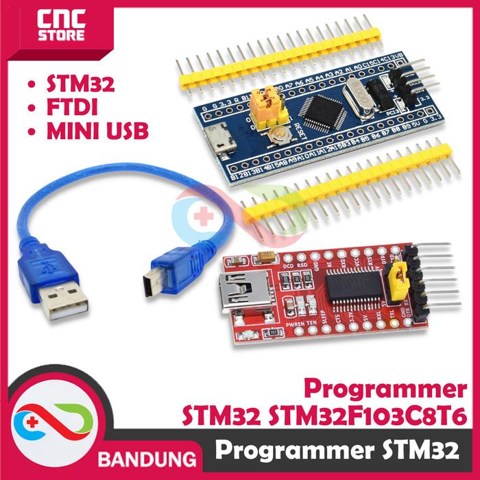 PAKET BUNDLING PROGRAMMER STM32 STM32F103C8T6 + KABEL MINI USB - Shop ...