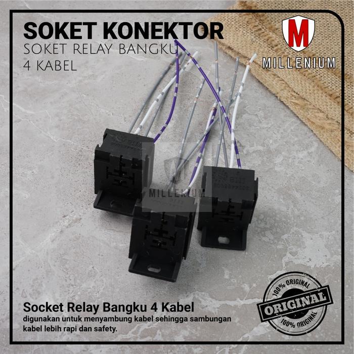 Jual Socket Cable Relay Gandeng / Soket Relay Bangku / Rumah Relay ...