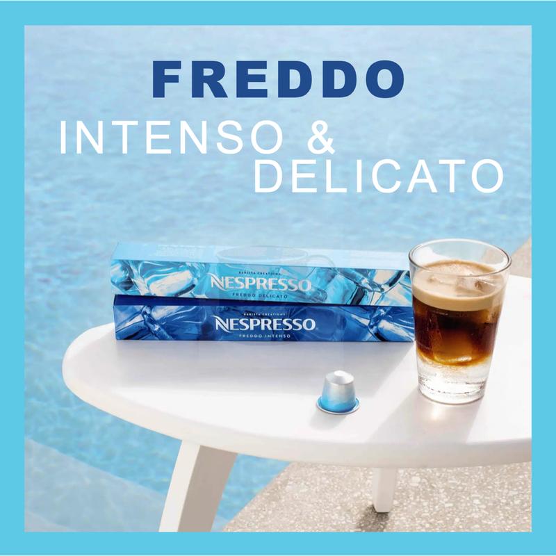 FREDDO INTENSO & DELICATO Nespresso Coffee Capsules Kapsul Kopi - Shop ...