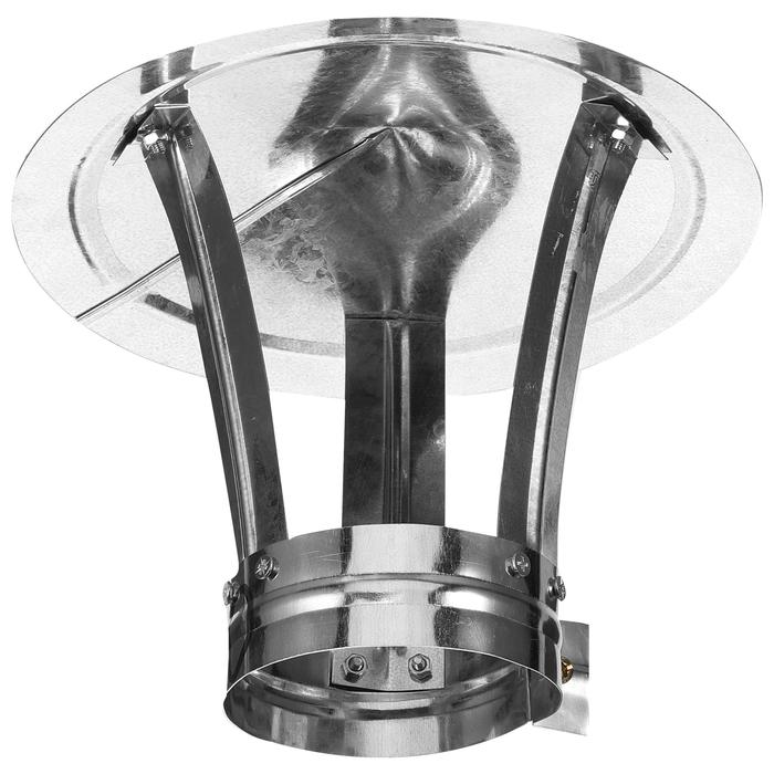 Jual Chimney Flue Rain Cover Flashing Cap Exhaust Pipe Roof Vent ...
