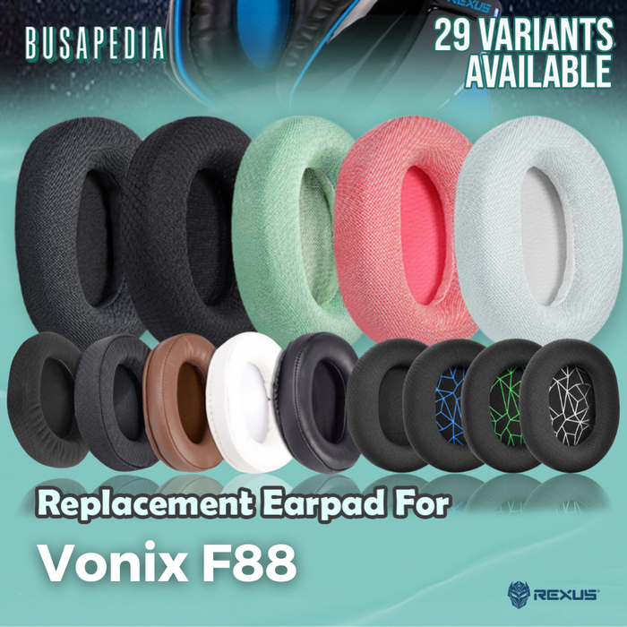 Jual Earpad Ear Cushion Earcup Rexus Vonix F88 F-88 Foam Busa Foam ...