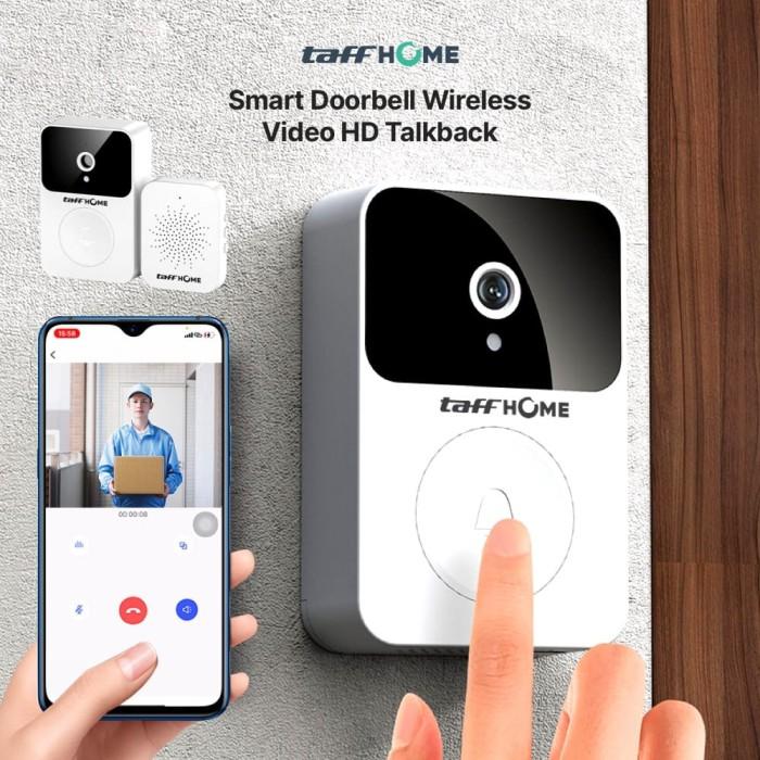 Jual Bel Rumah Kamera Wireless Waterproof Bell Rumah Camera CCTV Bel ...