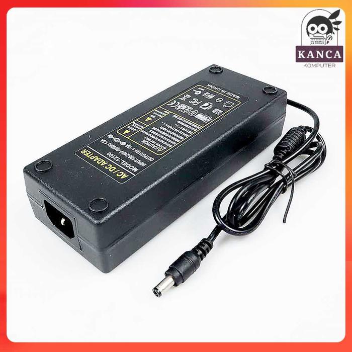 Jual VBS Adaptor Power Supply AC to DC 12V 10A LED Strip Monitor ...