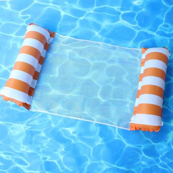 Jual PVC Summer Inflatable Foldable Floating Row Swimming Pool Water ...
