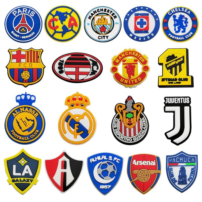 Jual 426 Pin Sandal Crocs Jibbitz Simbol Soccer Football Hias Sendal ...