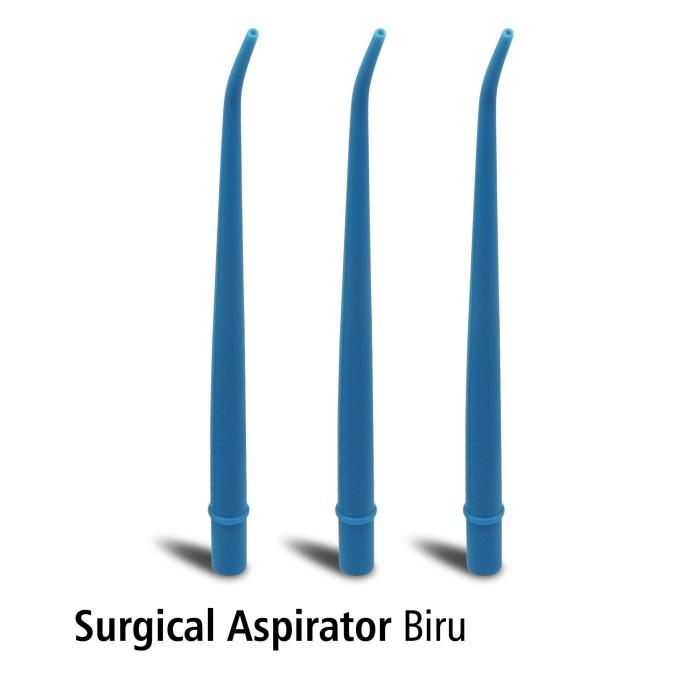 Surgical Aspirator Tip Dental Biru - Shop | Tokopedia
