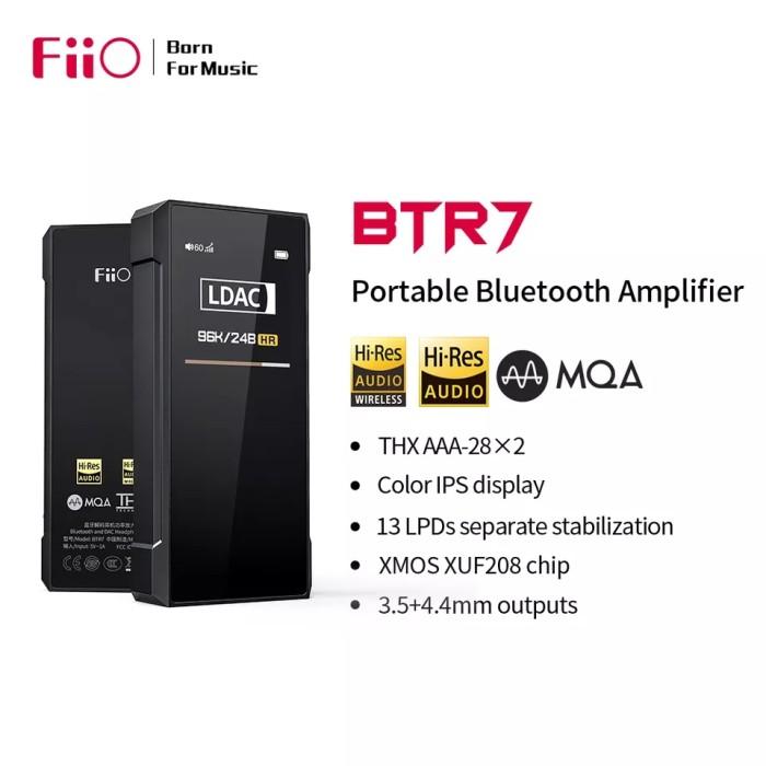 Promo FiiO BTR7 / BTR 7 Portable Bluetooth DAC Amplifier THX MQA Cicil ...