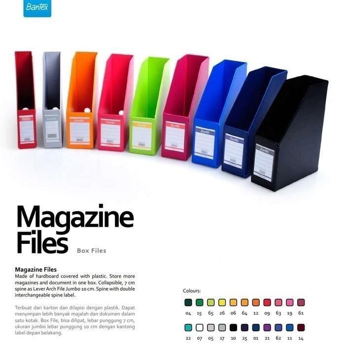 Jual Box file ukuran Folio / F4 merk Bantex 4011 - Biru - Biru ...